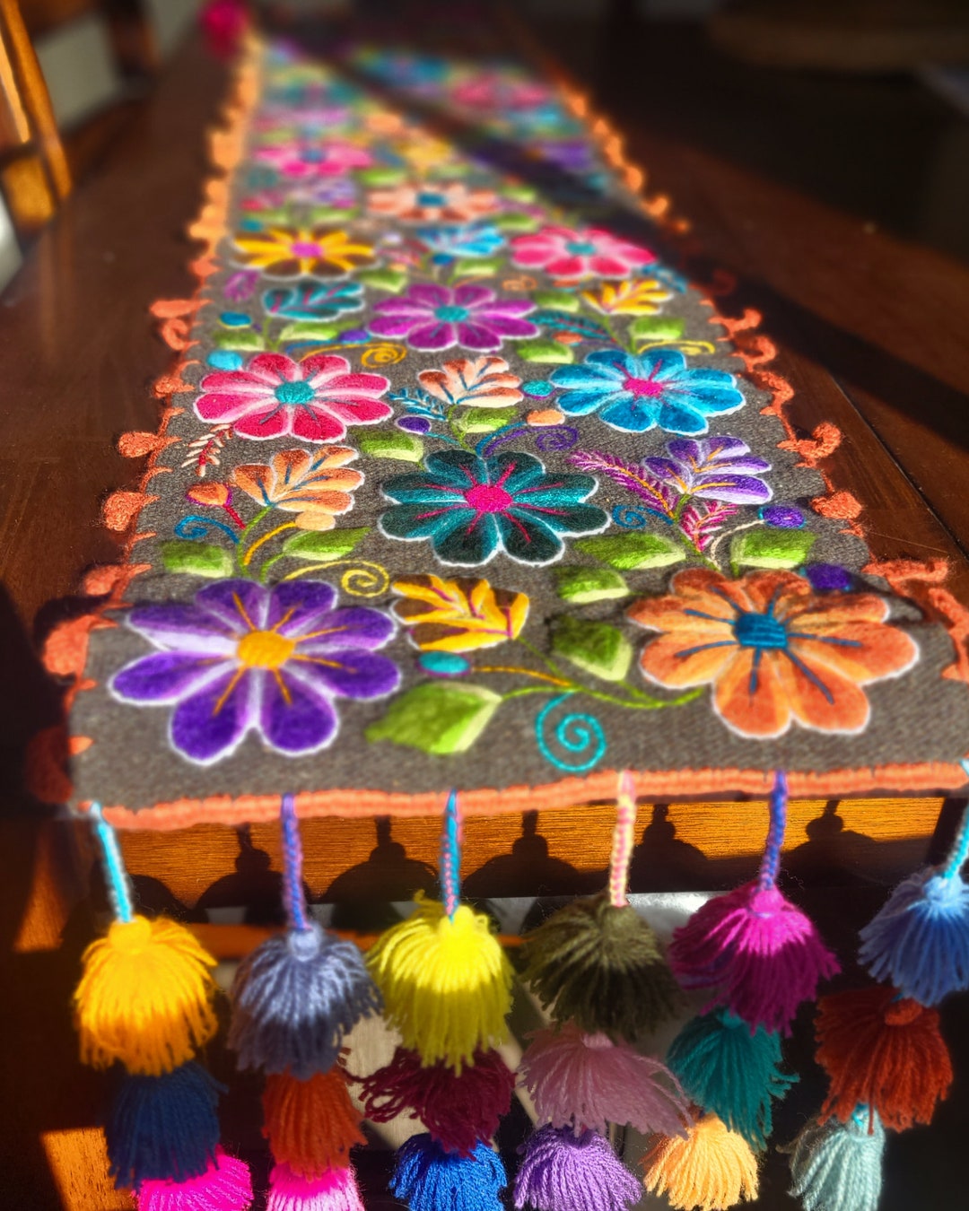 Peruvian Table Tunner, Andean Bed Runner, Peruvian Home Gift, Andean ...