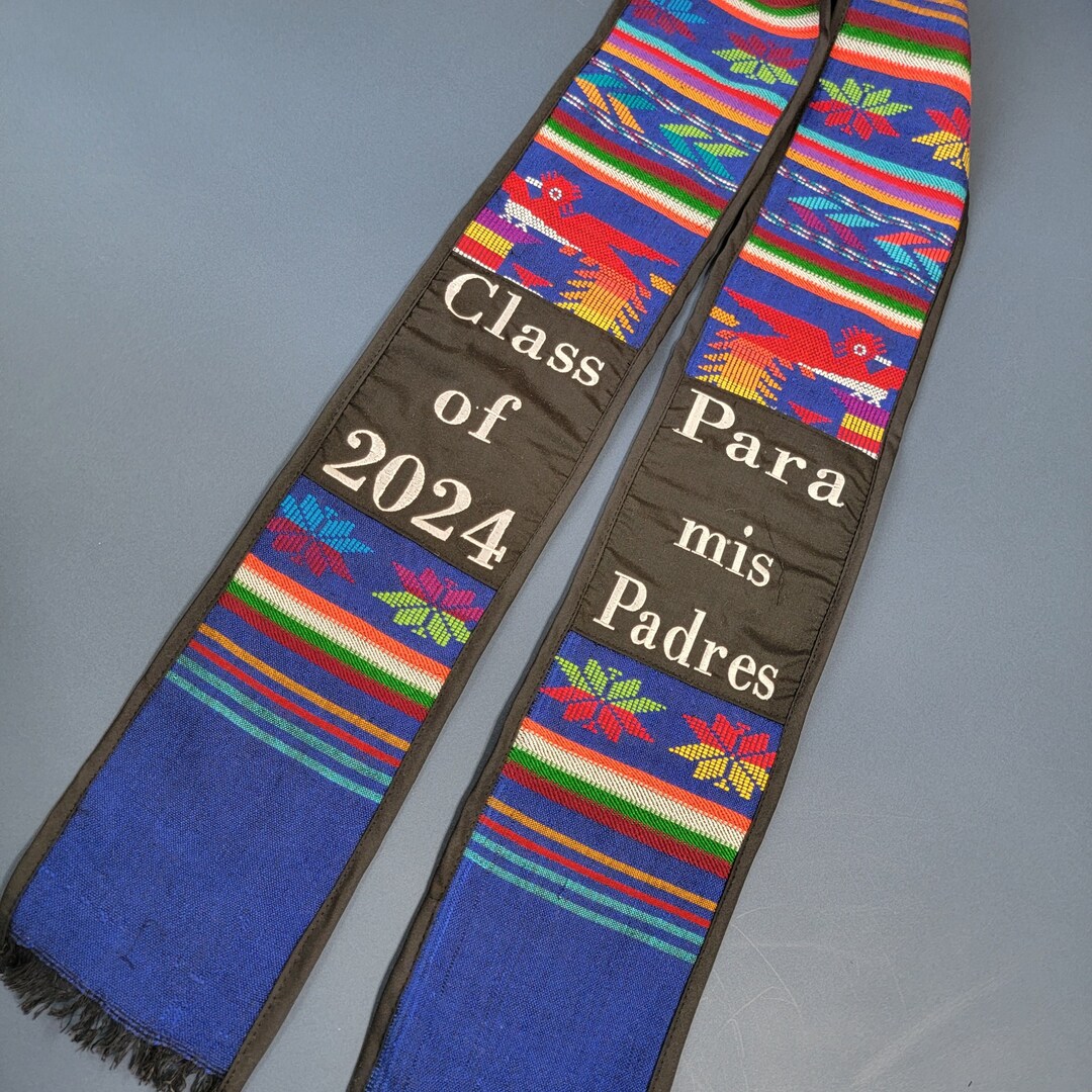 NOT CUSTOMIZABLE -para Mis Padres Graduation Sash, Central American ...