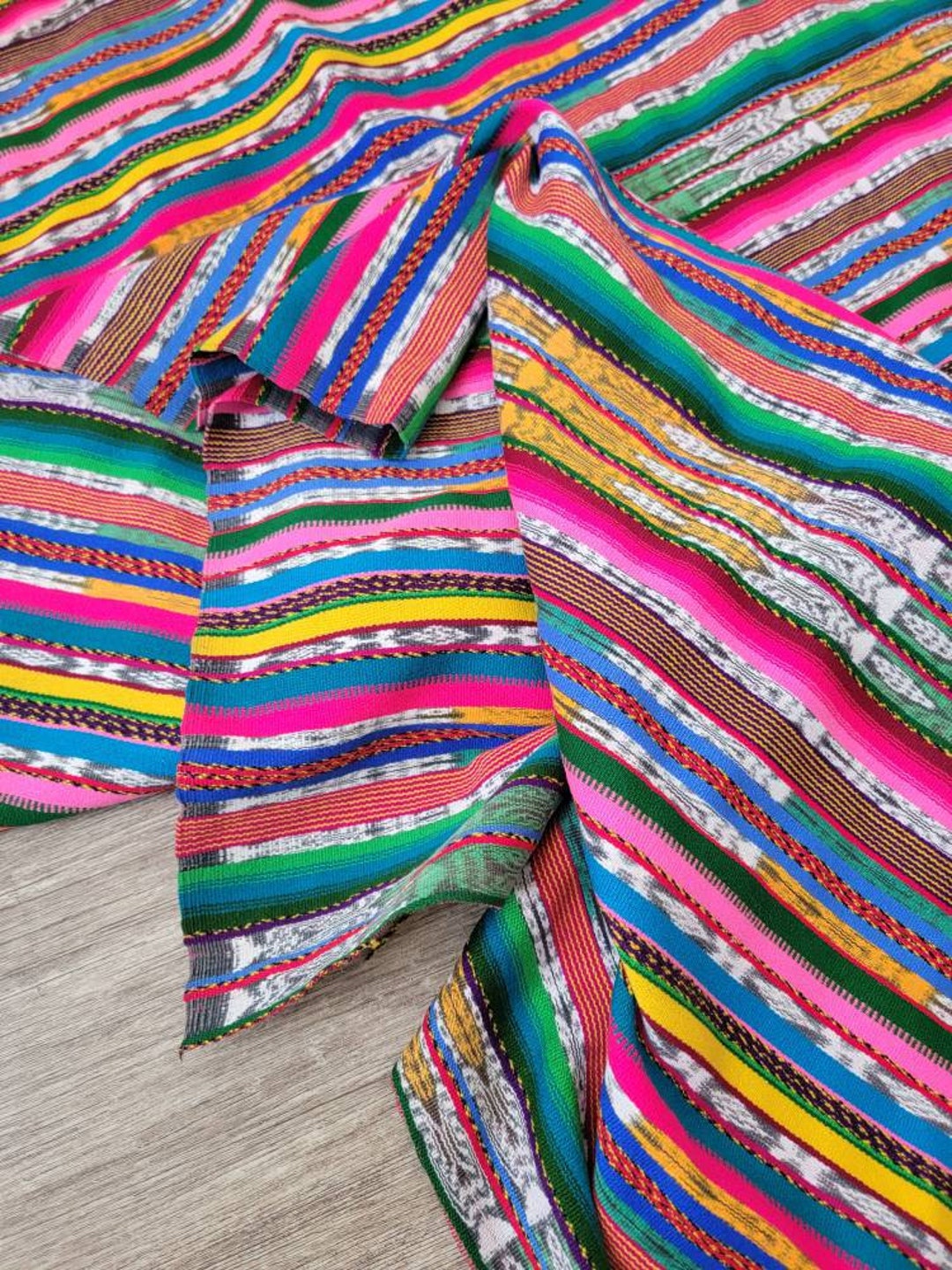 MAYAN Table RUNNER, GUATEMALAN Fabric, Ethnic Table Runner, Vintage ...