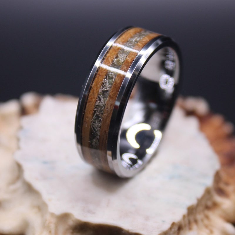 Tungsten Ring Peridot - Etsy