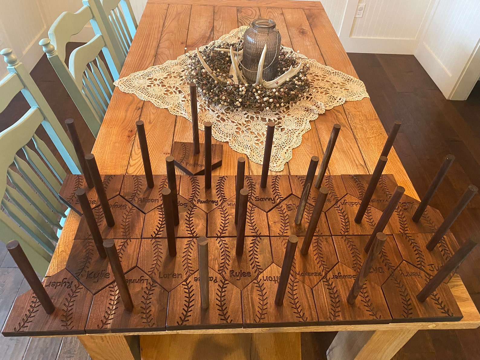 Personalize Softball/baseball Ring Display Baseball, Trophy Display - Etsy