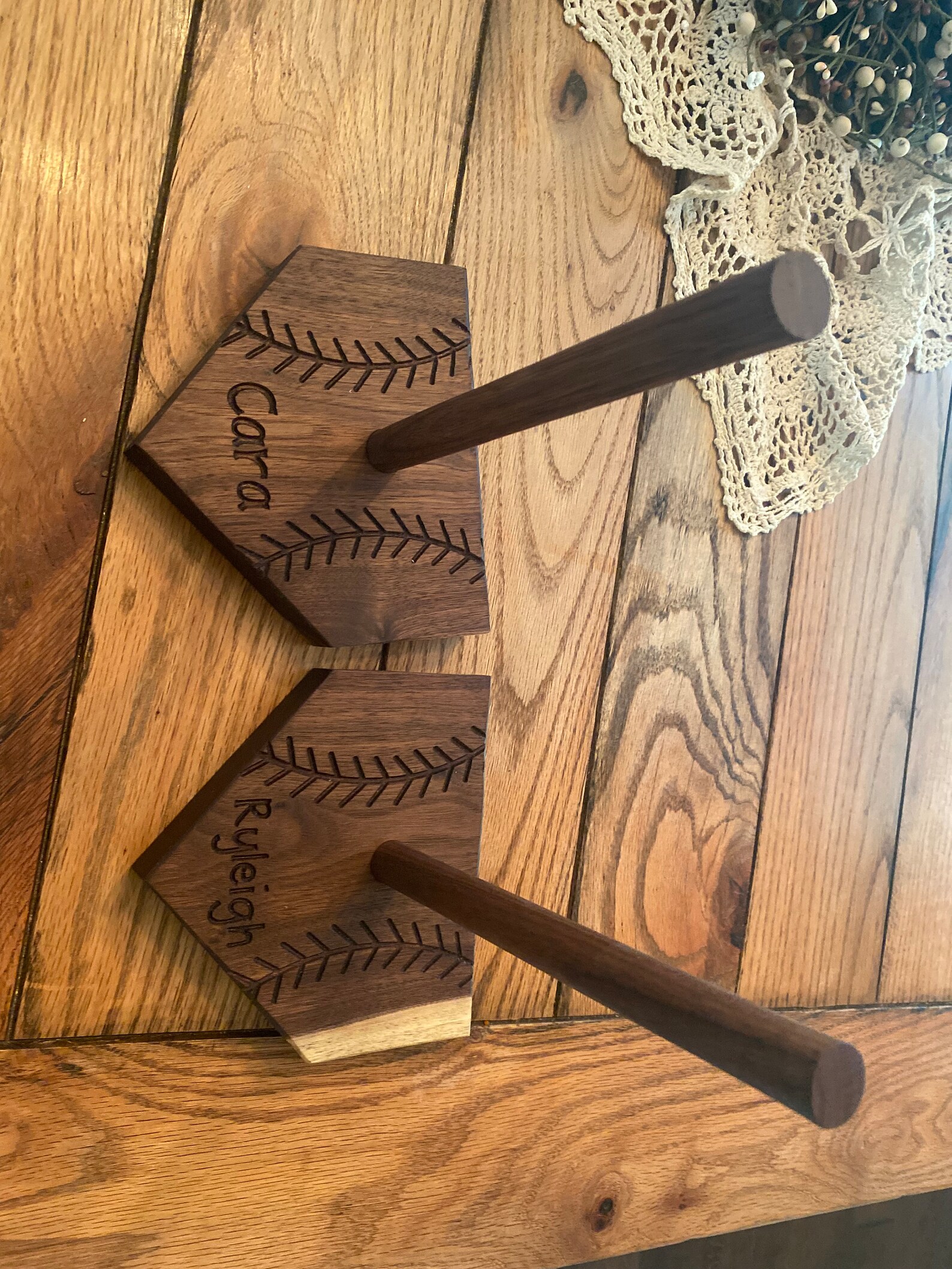 Personalize Softball/baseball Ring Display- Baseball, Trophy Display - Etsy