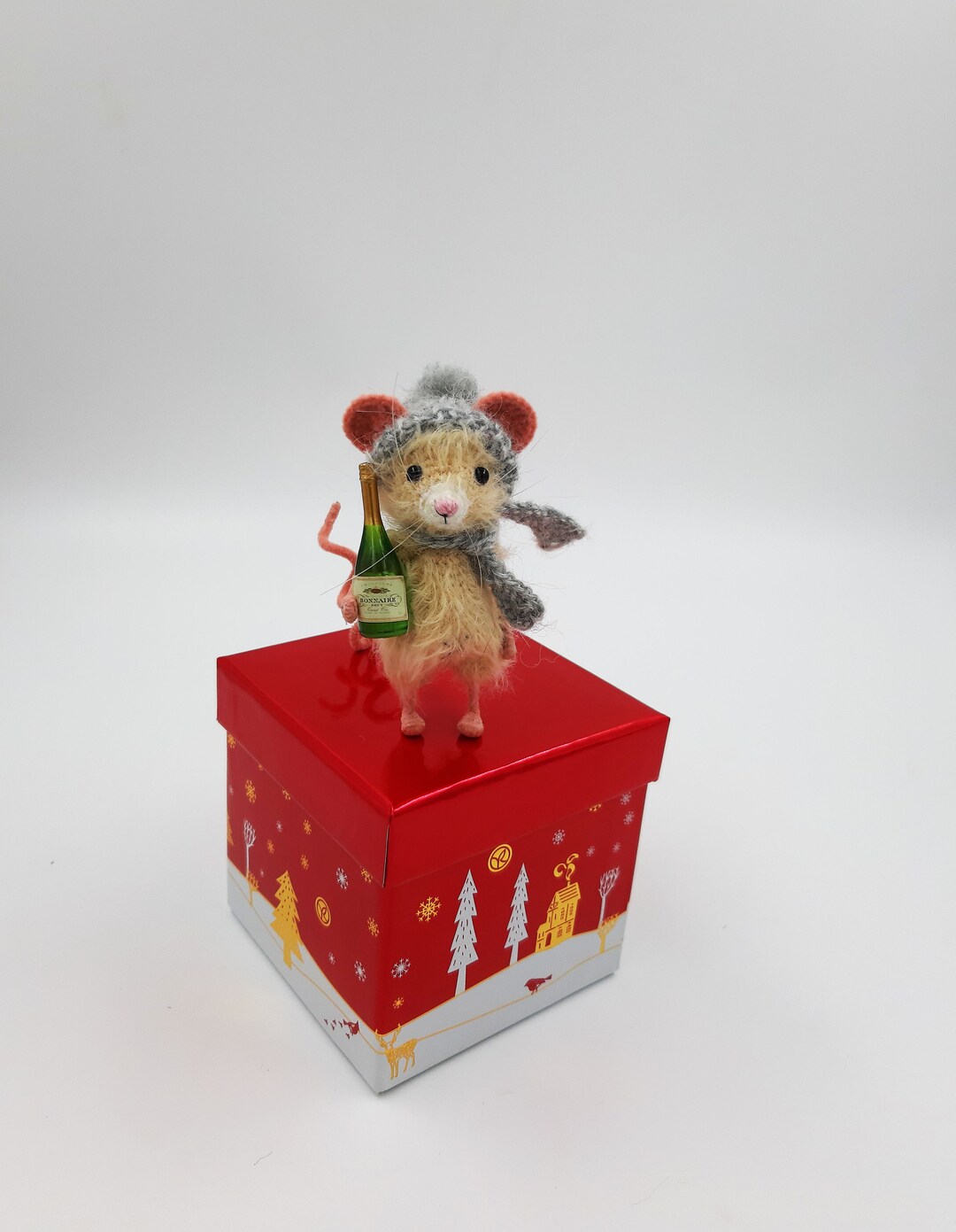Miniature Collectible Crochet Mouse Rat Outfit Frame - Etsy