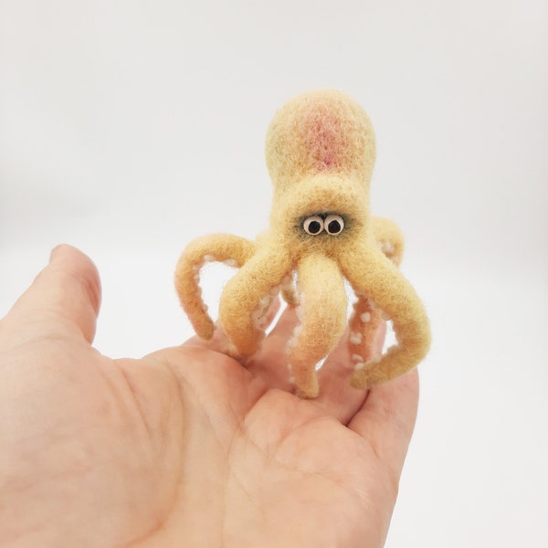 Needle Felt Octopus - Etsy