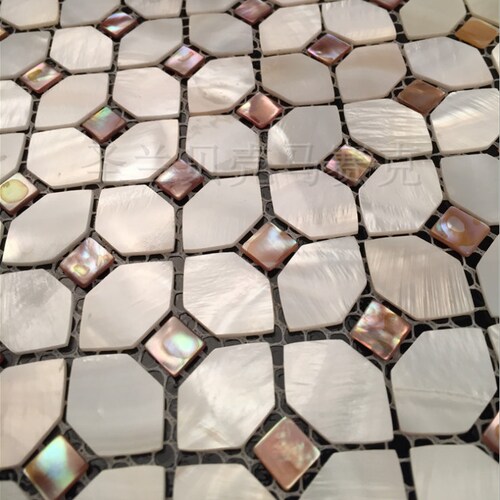 11 PCS Seamless Abalone Shell Mother of Pearl Tile Backsplash - Etsy