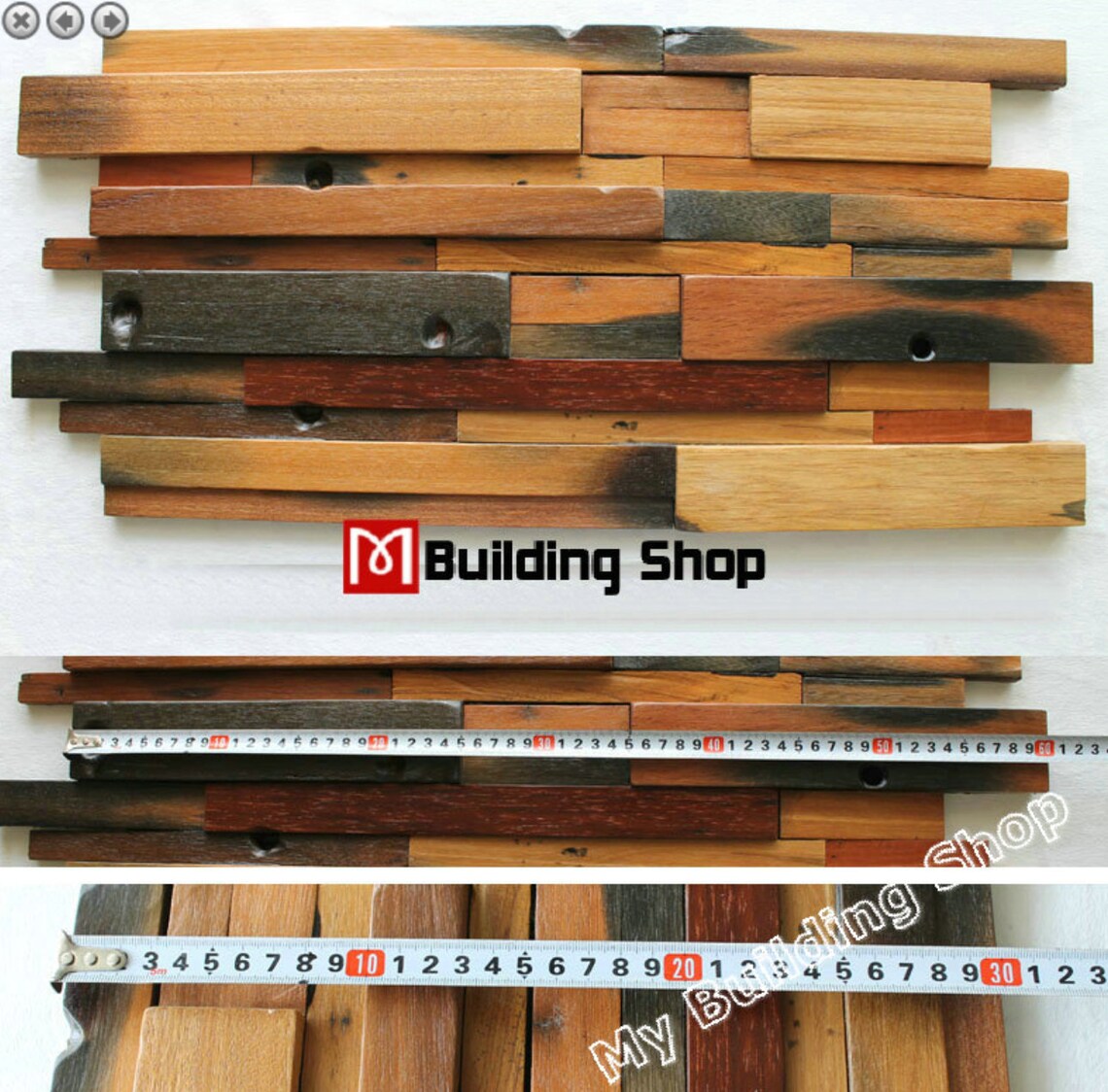 Rustic Wood Tile 3D Wood Mosaic NWMT183 Natural Wood Mosaic Kitchen ...