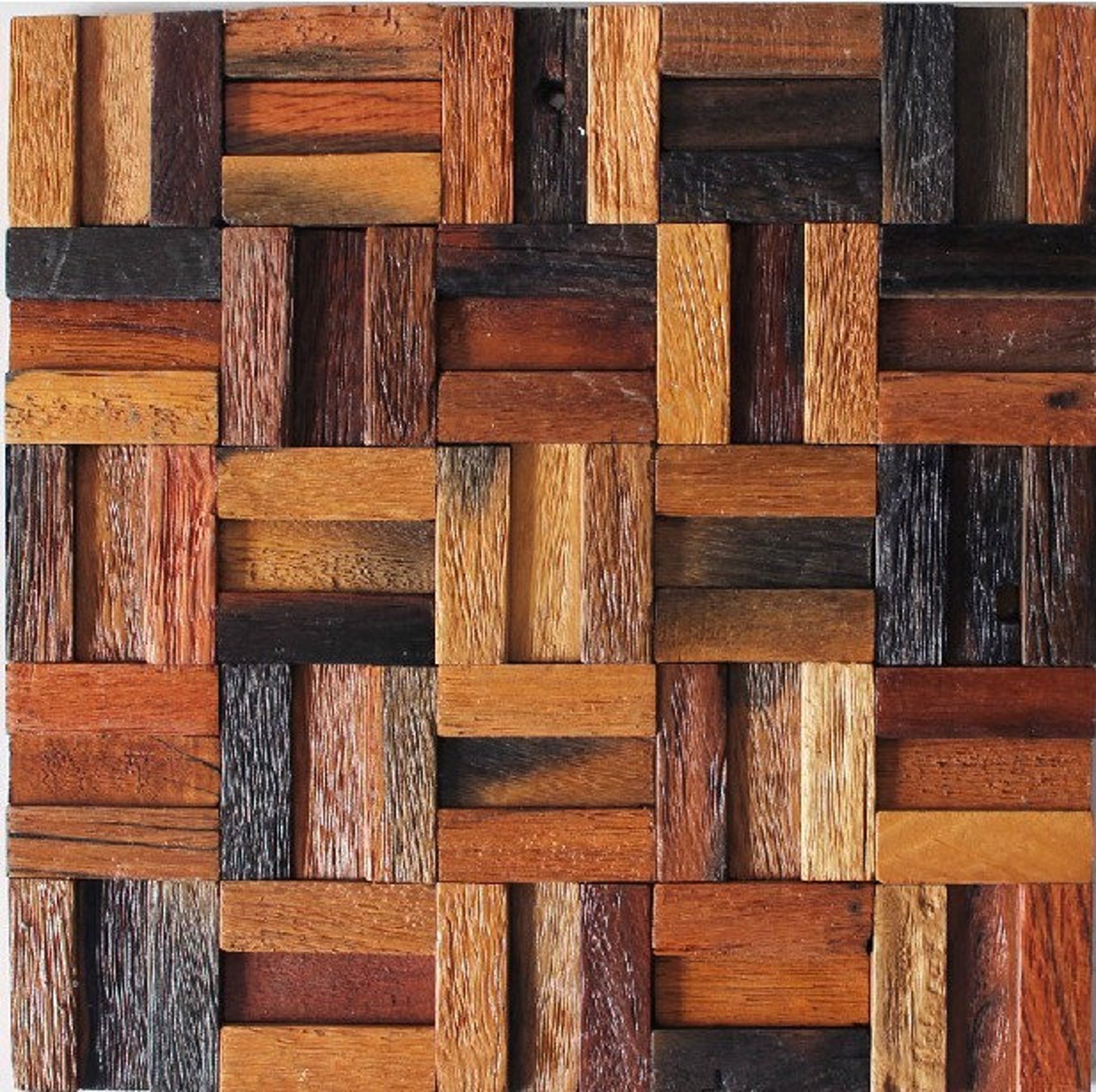 Natural Wood Mosaic Tile NWMT035 Ancient Boat Wood Kitchen Tile ...
