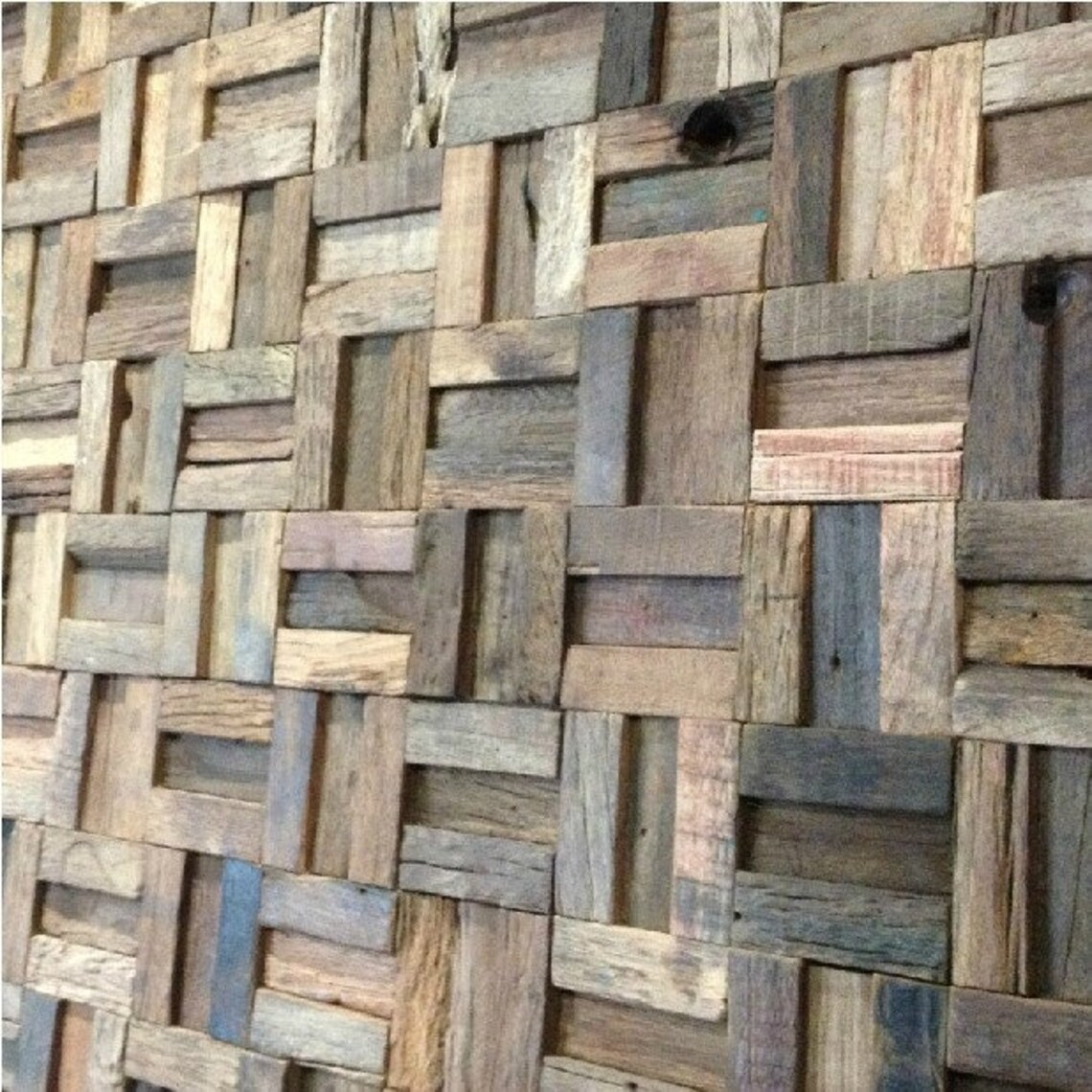 Ancient Boat Nature Wood Mosaic Tile NWMT029 Kitchen Tile - Etsy