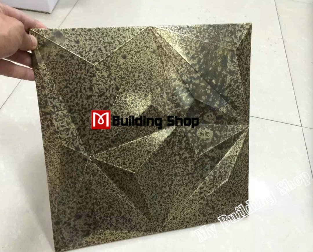 3D Bronze Metal Mosaic Tiles Kitchen Backsplash Tiles SMMT076 Brass ...