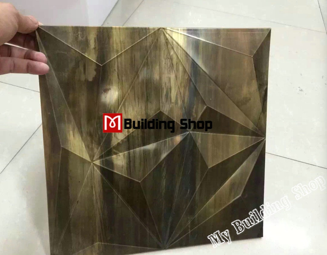 3D Bronze Metal Mosaic Kitchen Wall Tile SMMT075 Brass Copper - Etsy