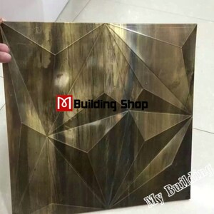 3D Bronze Metal Mosaic Kitchen Wall Tile SMMT075 Brass Copper - Etsy