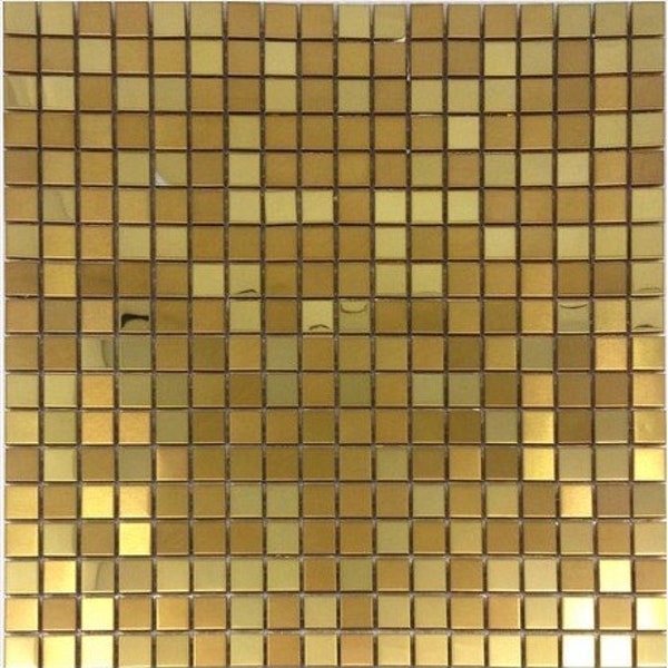 Gold Mosaic Tiles - Etsy