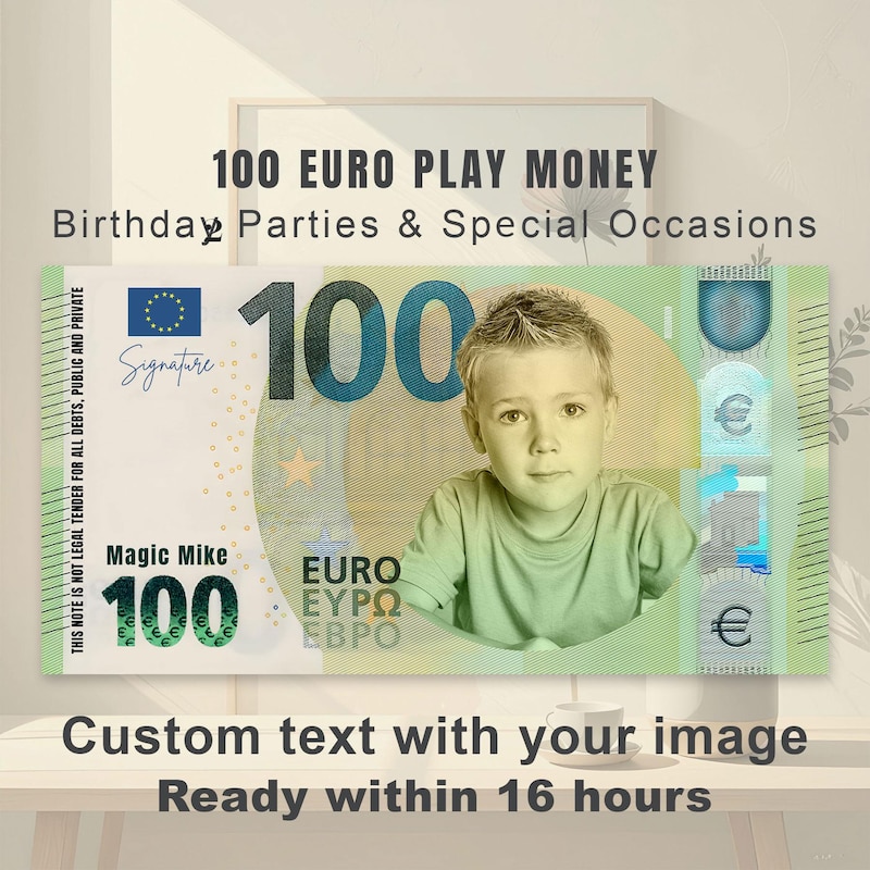 Prop Money Euro - Etsy