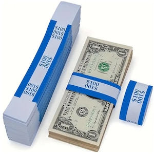 Money Bands for Cash, Currency Straps, Money Straps for Bills, Cash ...