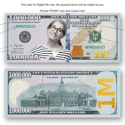 Money Theme Birthday Party Digital Electronic Downloadable - Etsy