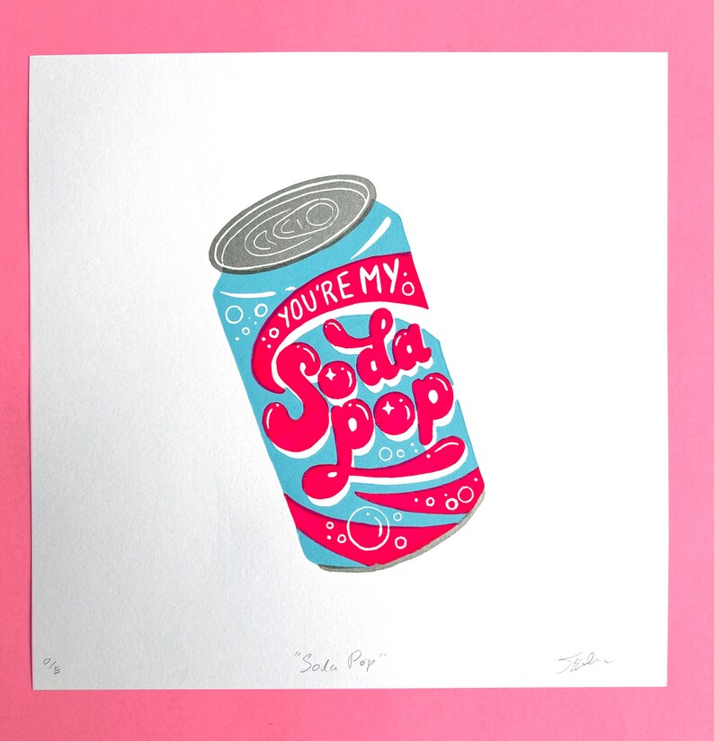 Soda Pop (k-pop Demon Hunters) Original Lino Print - Etsy
