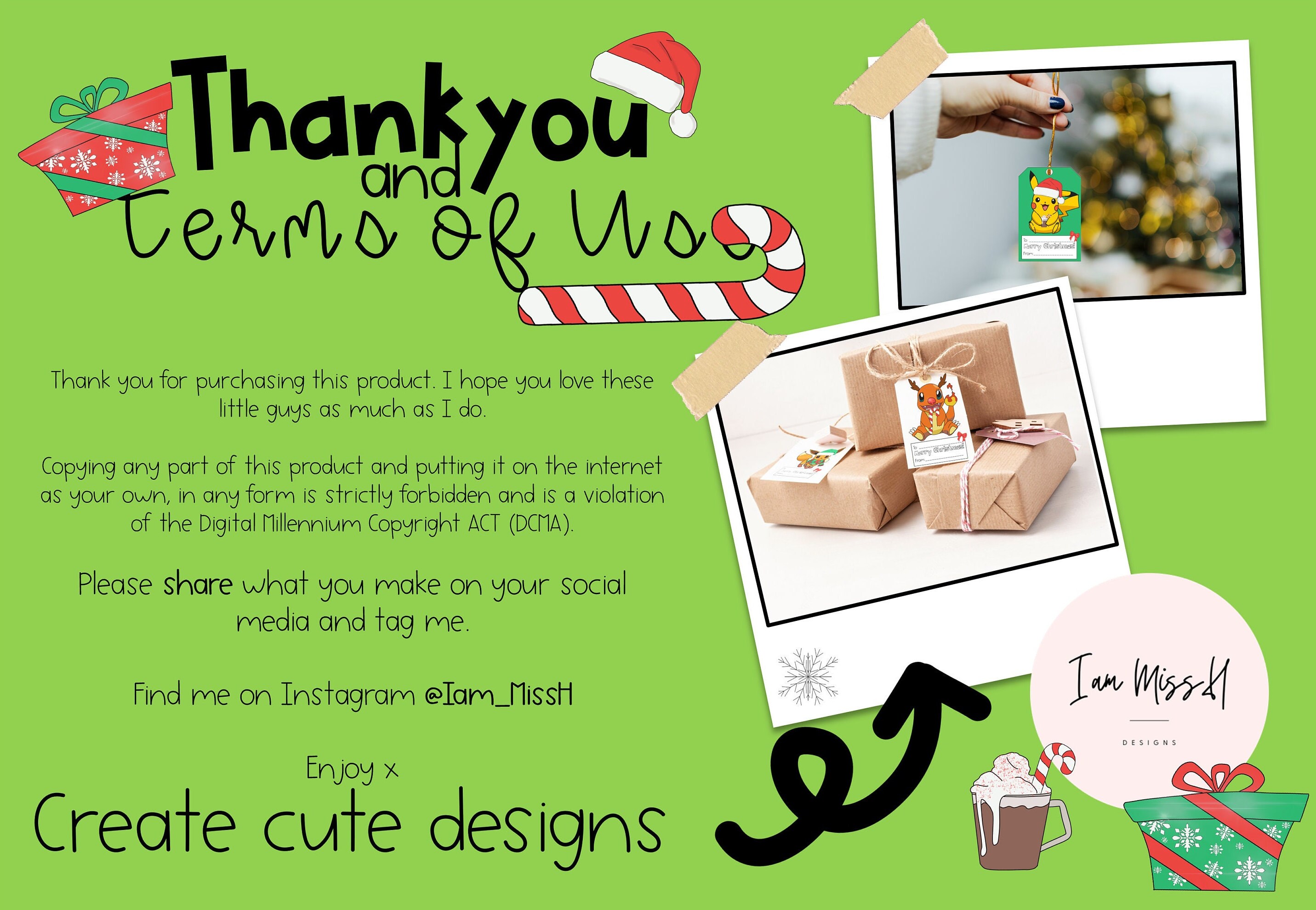 Pokémon Christmas Gift Tags - Printable - Etsy