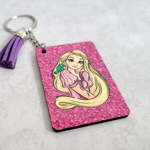 Rapunzel Inspired Keychain / Tangled Inspired Keychain / Bag Charm ...