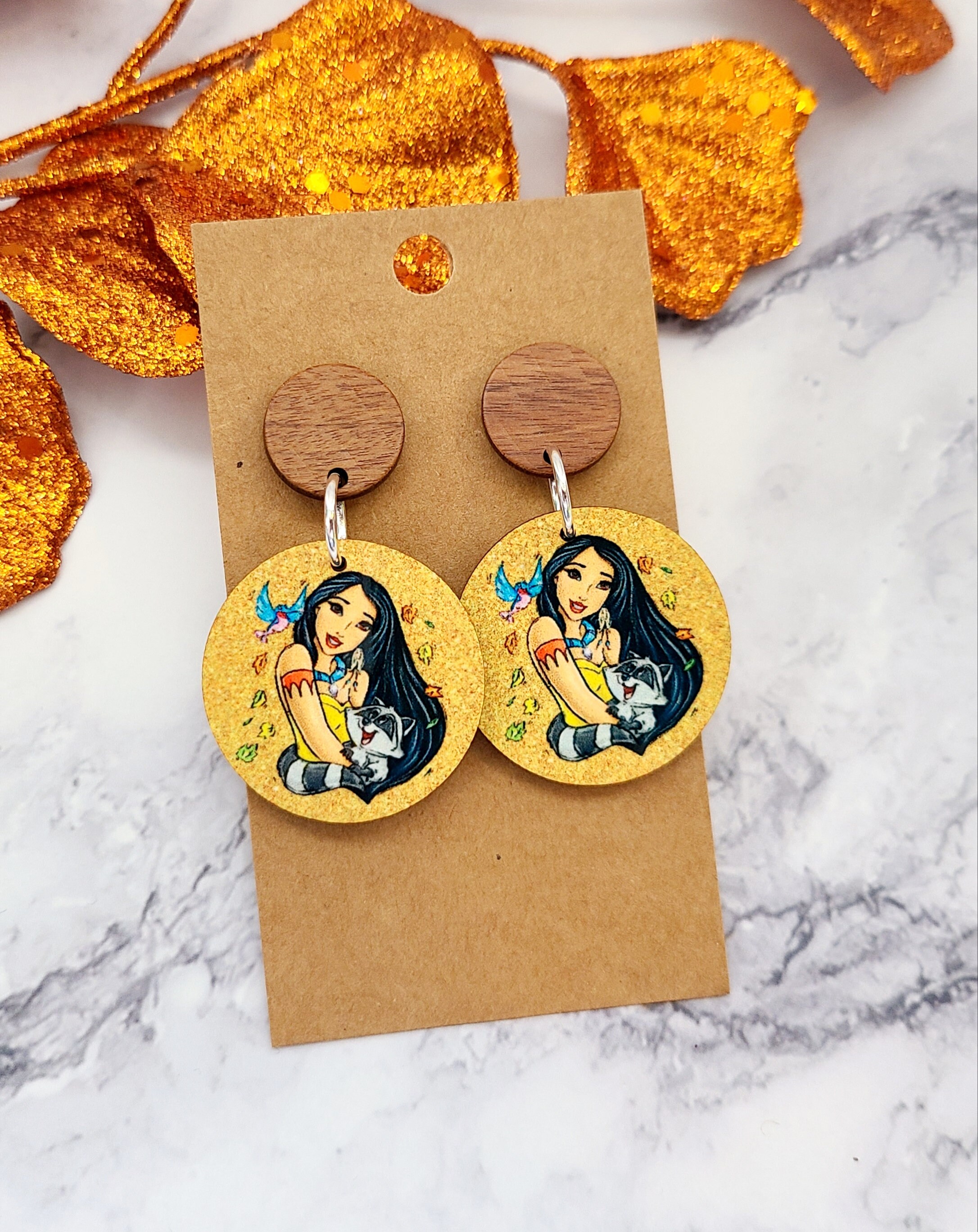Pocahontas earrings store