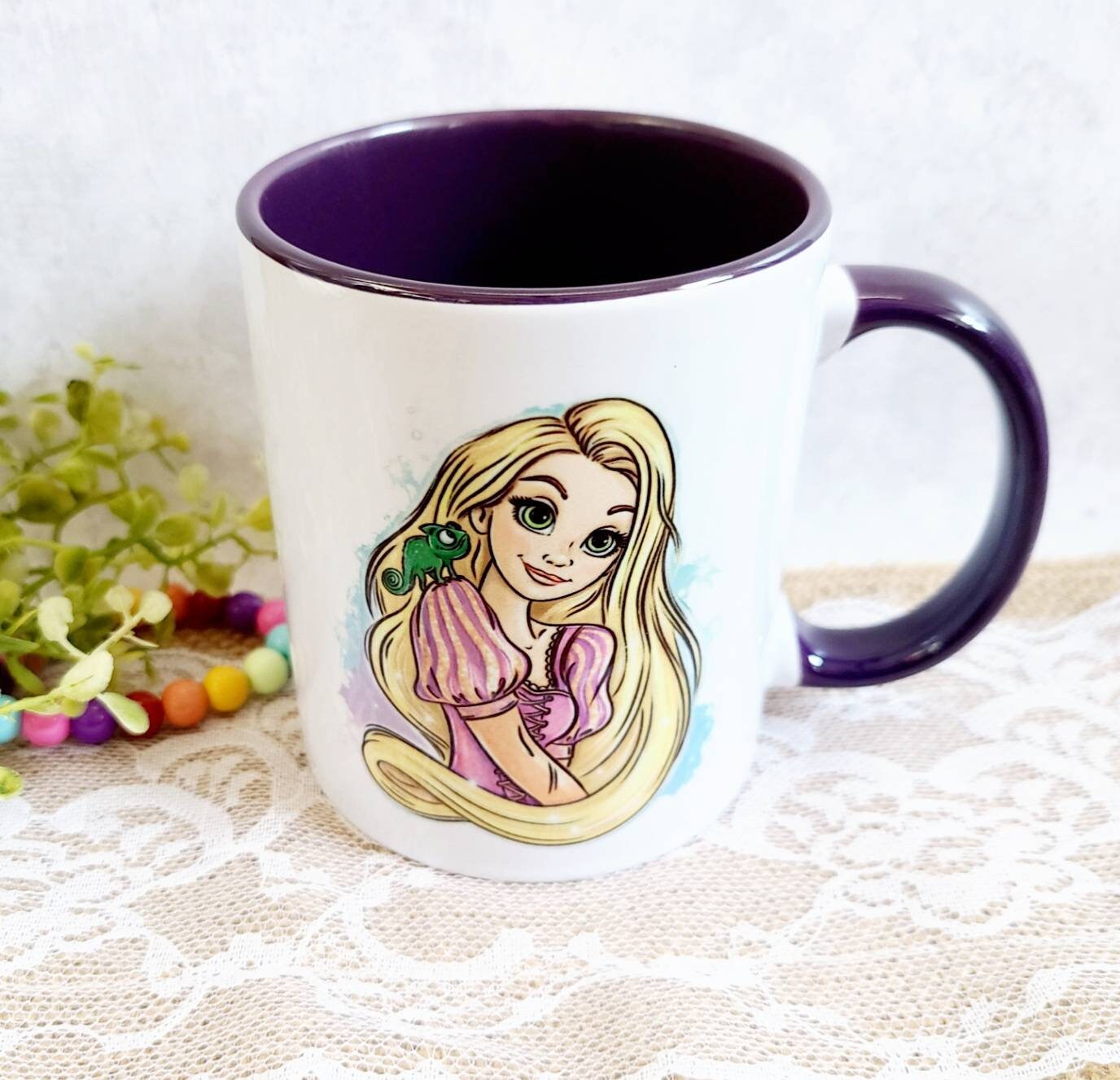 Rapunzel Inspired Coffee Mug / Tangled Inspired Coffee Mug / - Etsy