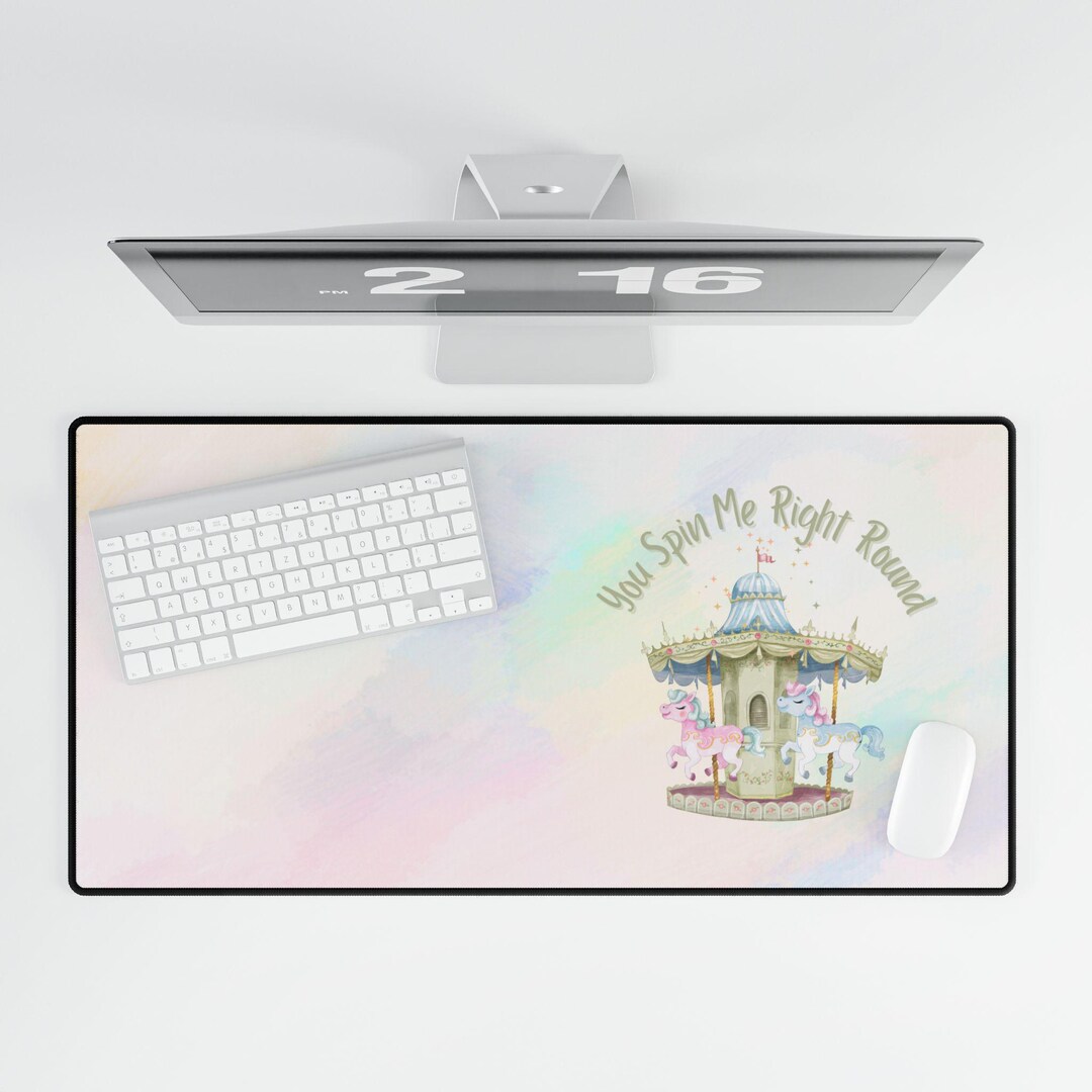 Mary Poppins Carousel Desk Mat - Unique Office Decor, Work From Home ...