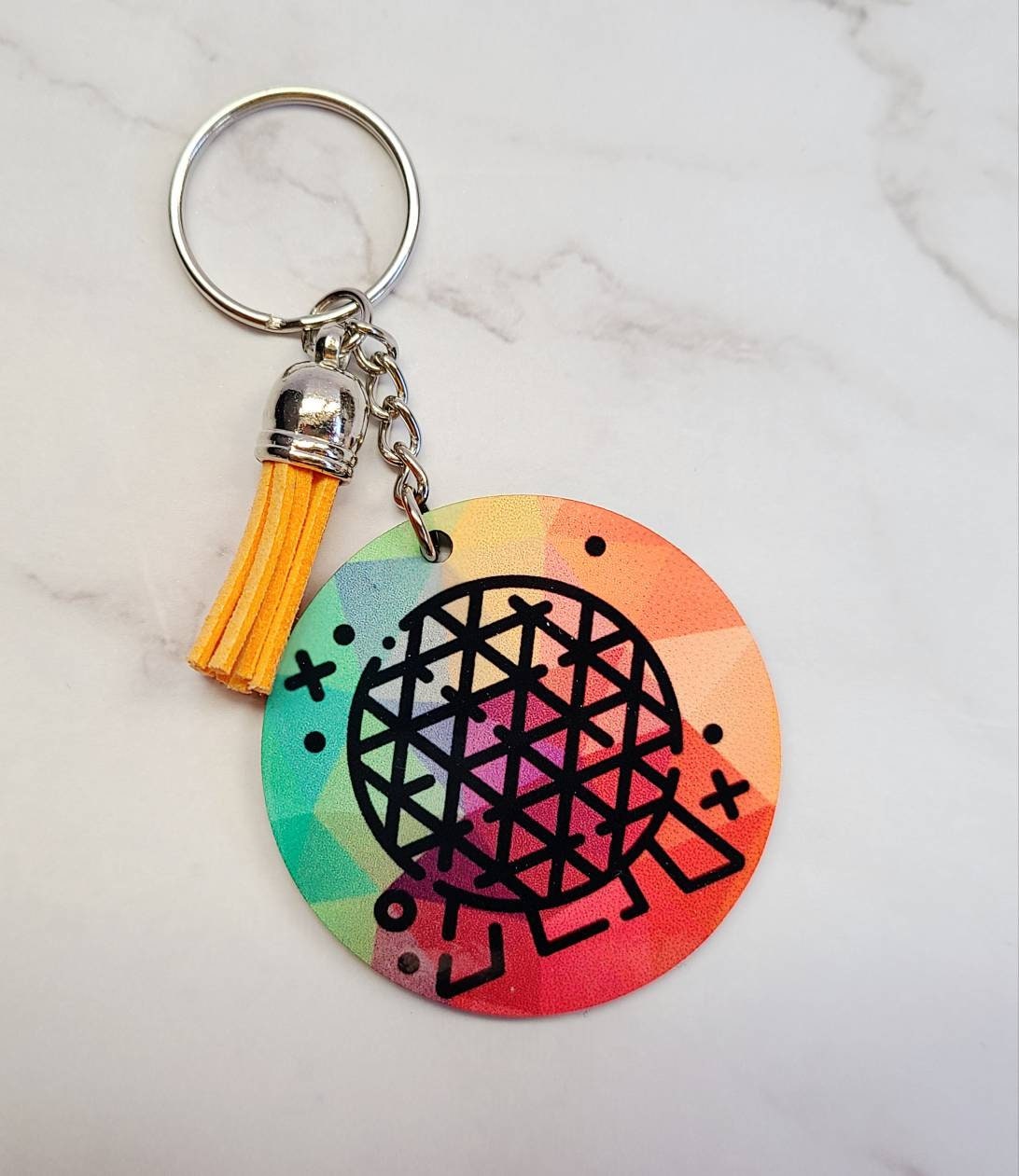 Disney Parks Inspired Keychain / Park Icons / Bag Charm / - Etsy