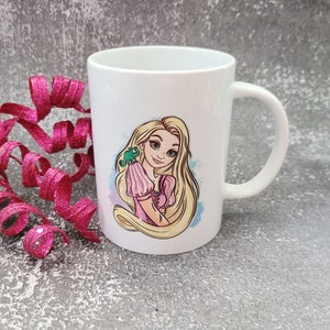Rapunzel Inspired Coffee Mug / Tangled Inspired Coffee Mug / Dishwasher ...