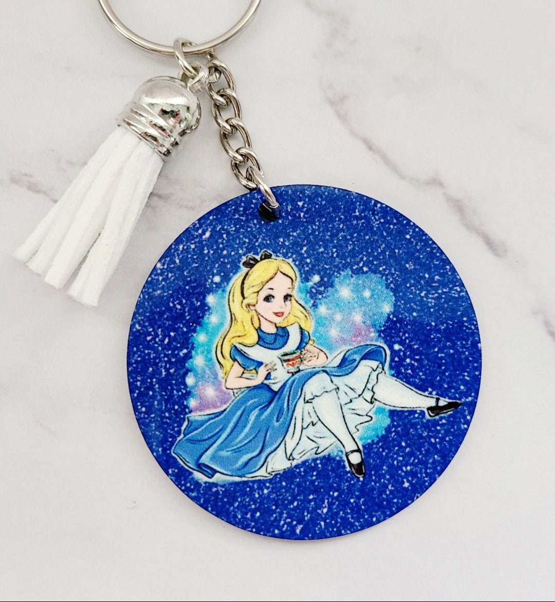 Alice Keychain / Disney Inspired Keychain / Alice in Wonderland ...