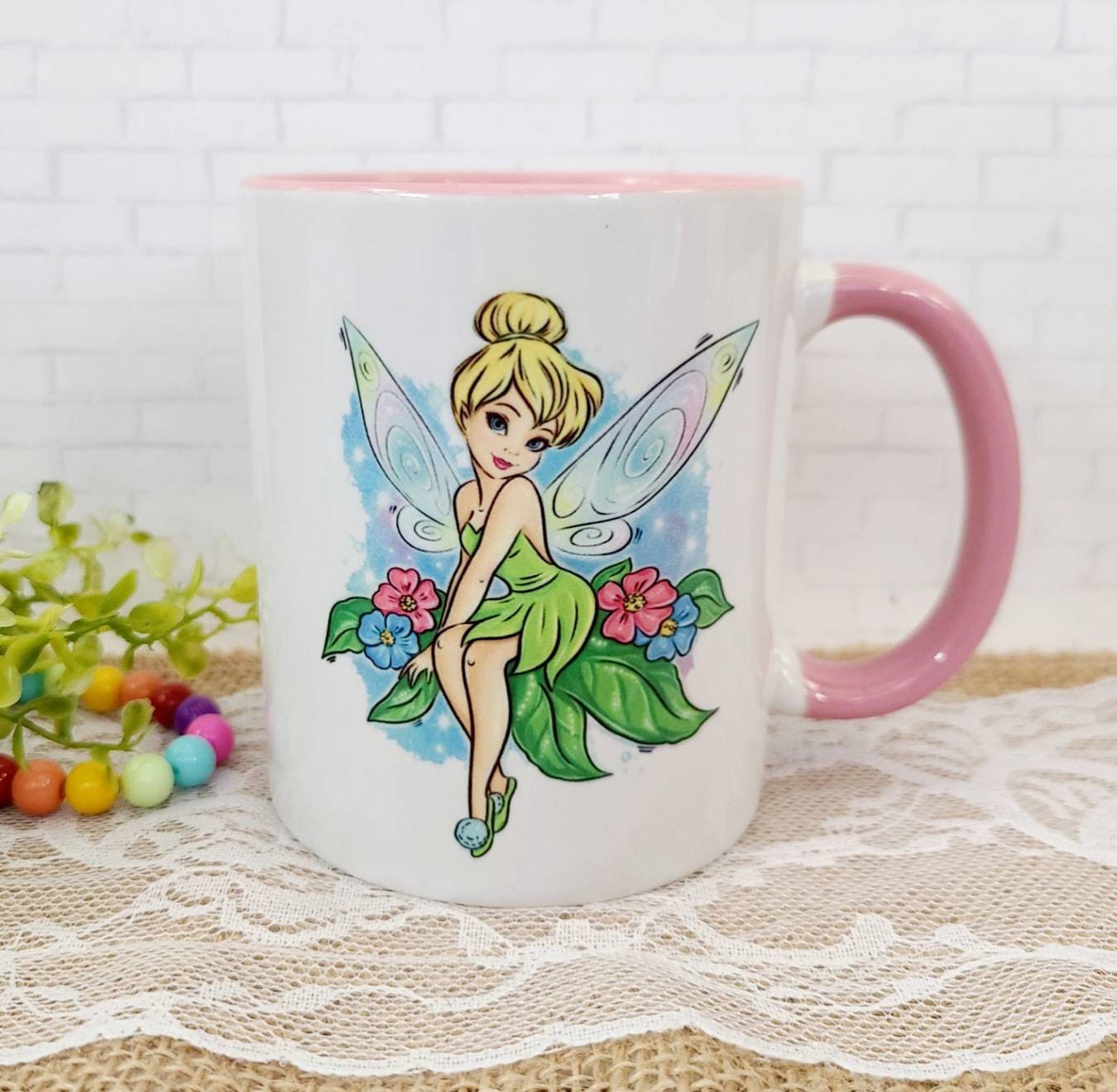 Disney Inspired Coffee Mug / Tinkerbell Inspired Mug / Pixie - Etsy