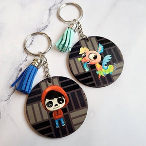 Coco Inspired Keychain / Day of the Dead / Disney Inspired - Etsy