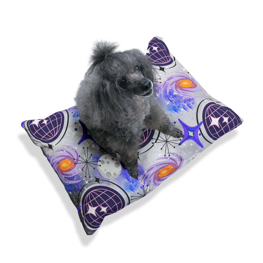 Spaceship Earth Inspired Pet Bed / Outer Space Dog Bed / Geodesic Bed ...
