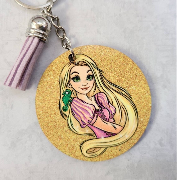 Rapunzel Inspired Keychain / Tangled Inspired Keychain / Bag - Etsy