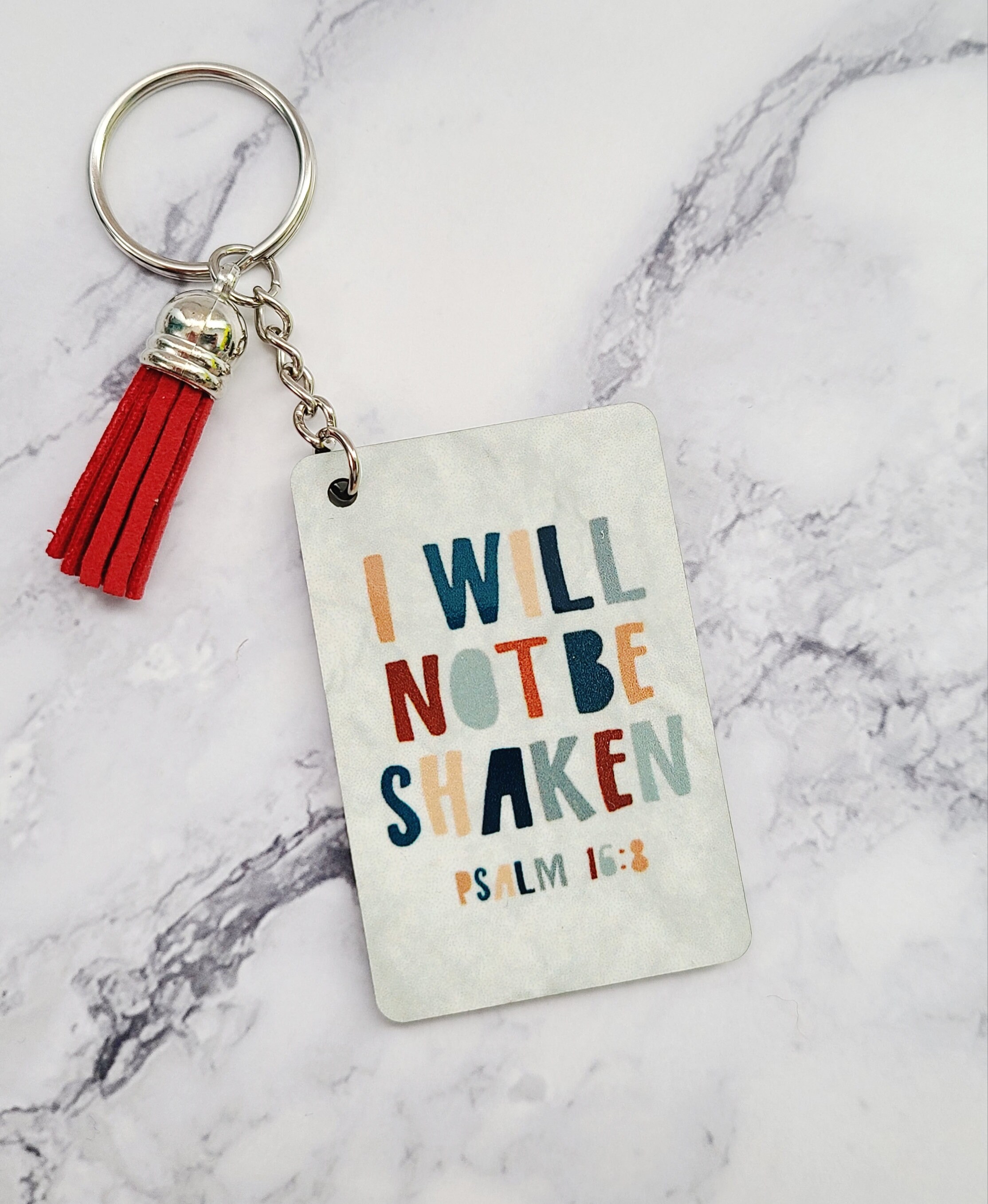 Religious Keychain / Inspirational Gift / Bible Verse Keychain / Faith ...