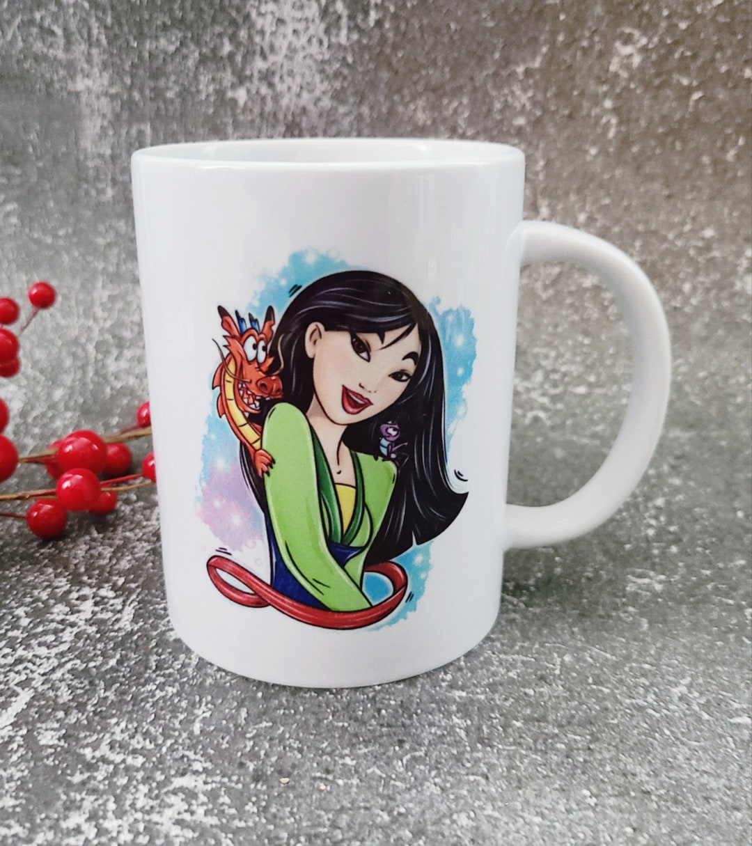 Disney Inspired Coffee Mug / Mulan Inspired Mug / Princess Mug ...