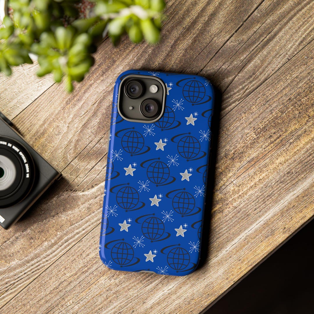 Retro Spaceship Earth Inspired Outer Space Tough Case for Iphone ...