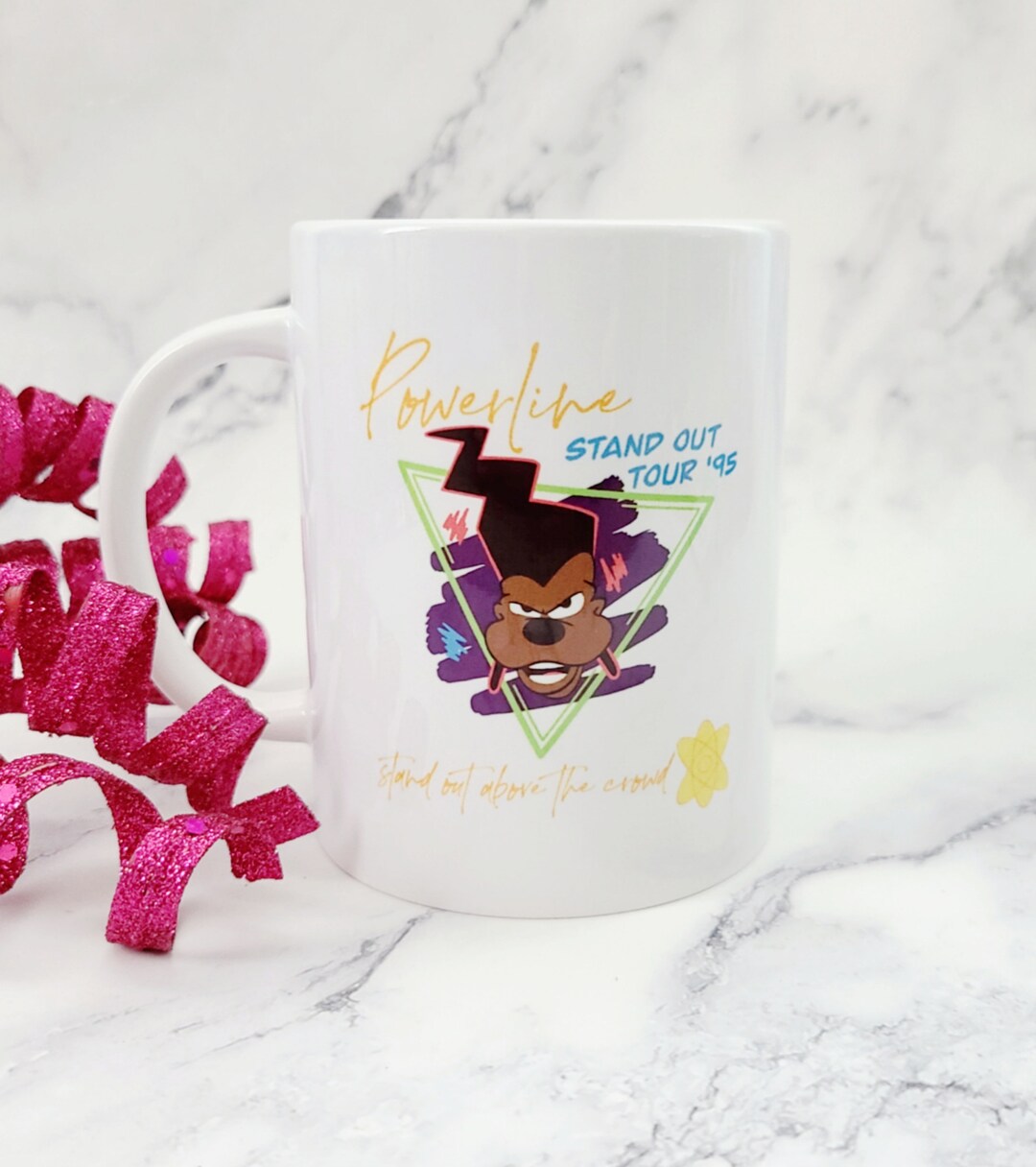 Powerline Coffee Mug / Disney Inspired Mug / Goofy Movie Inspired Mug ...