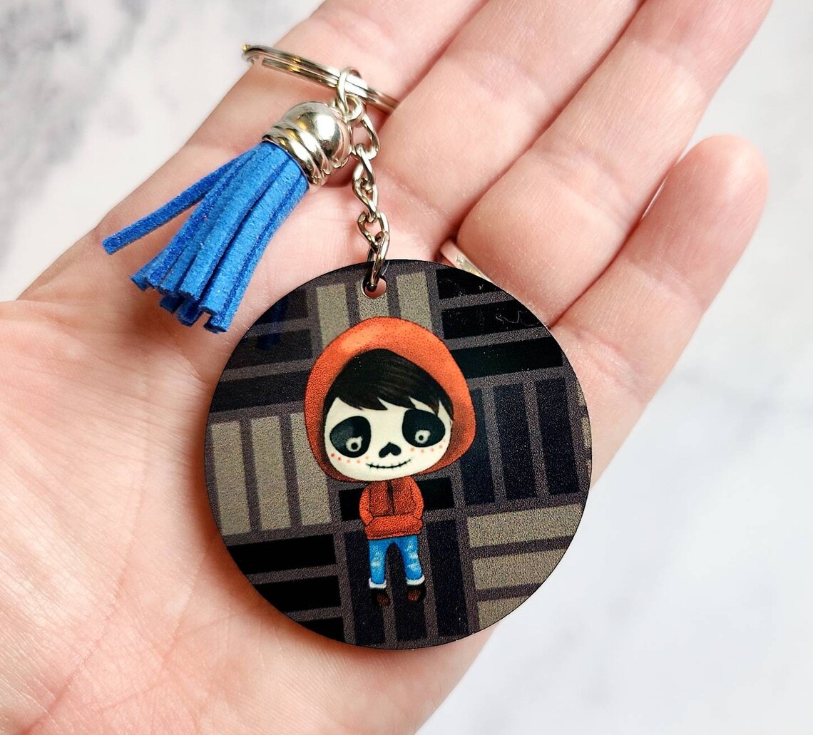 Coco Inspired Keychain / Day of the Dead / Disney Inspired - Etsy