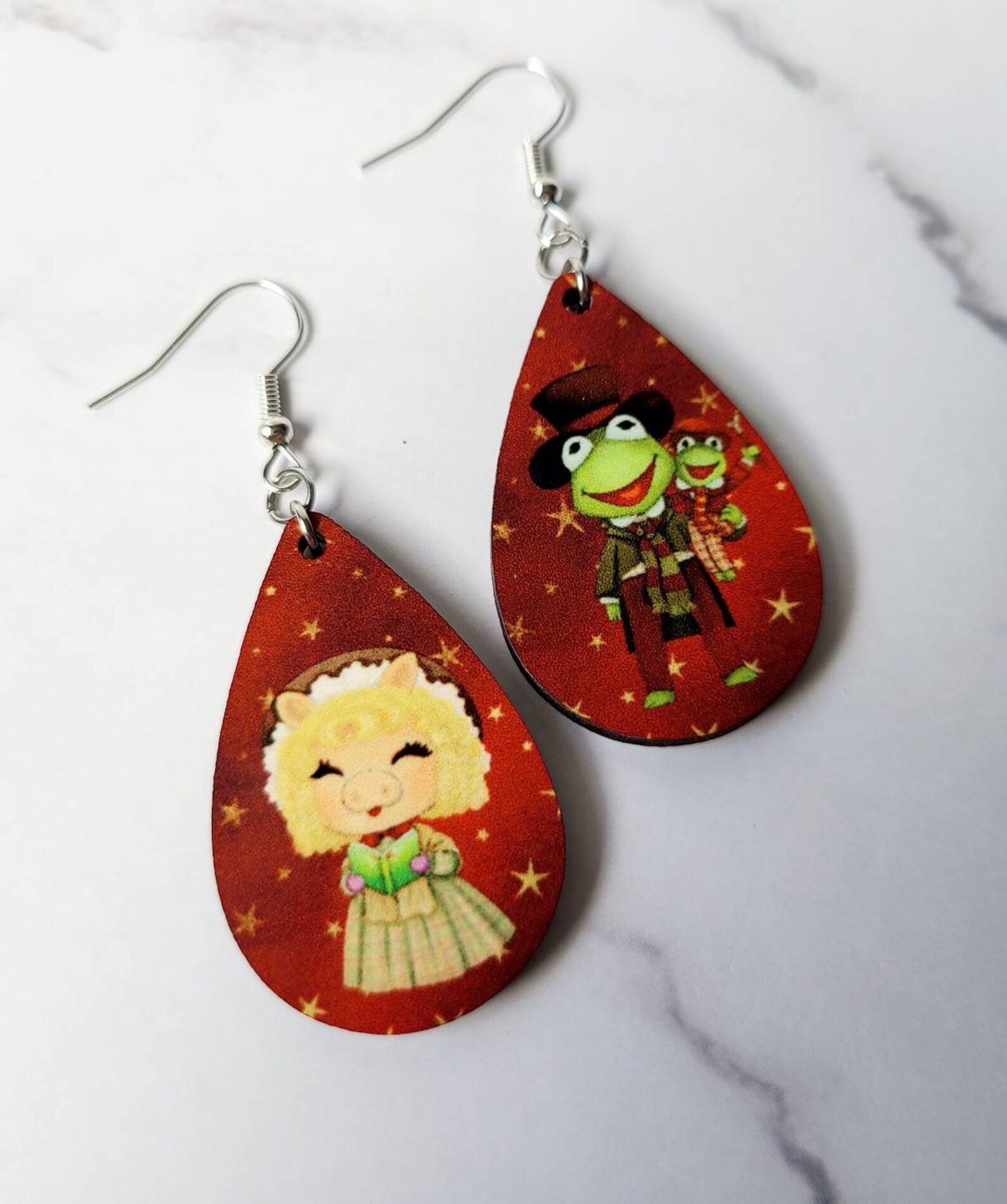 Muppets Christmas Carol Inspired Earrings / Disney Inspired - Etsy