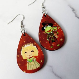 Muppets Christmas Carol Inspired Earrings / Disney Inspired - Etsy