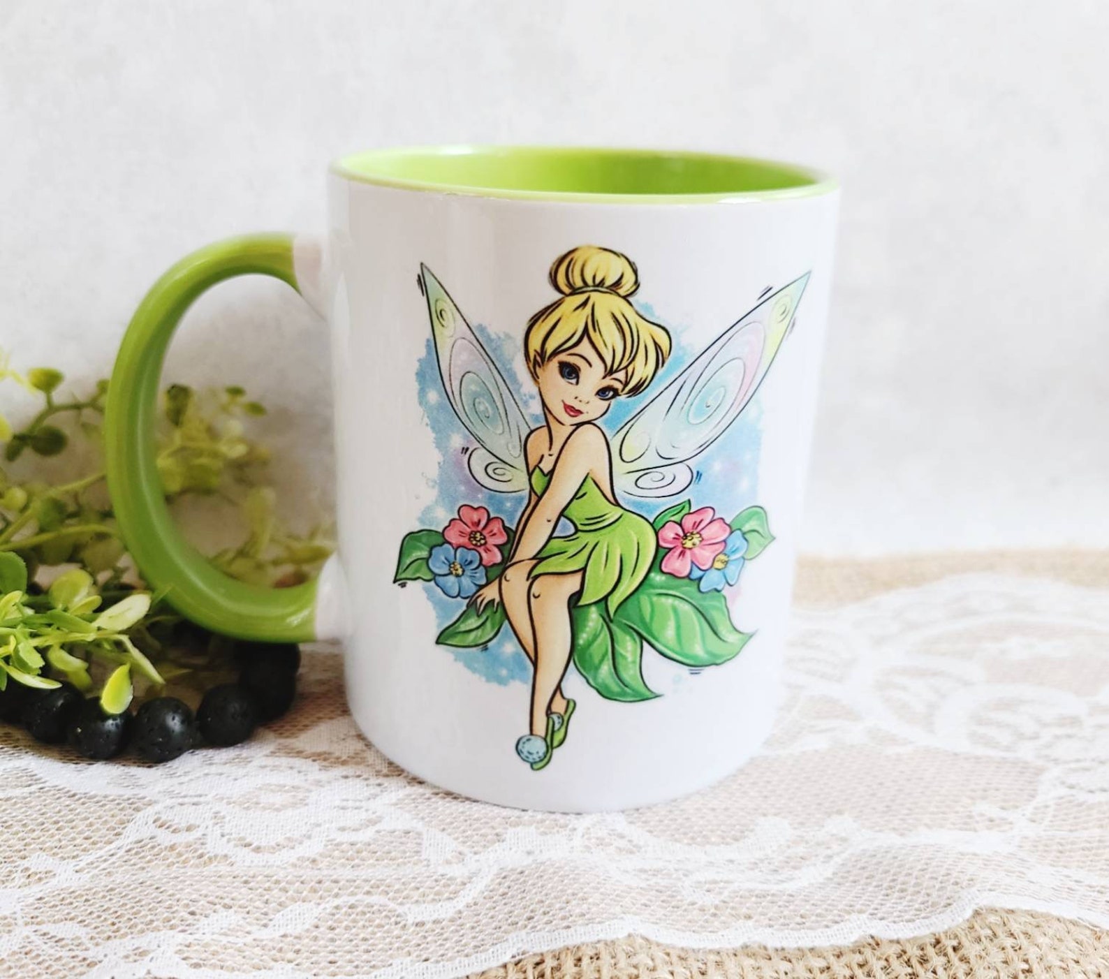 Disney Inspired Coffee Mug / Tinkerbell Inspired Mug / Pixie - Etsy