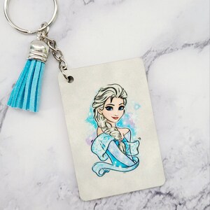 Frozen Keychain / Elsa Keychain / Disney Inspired Keychain / Bag Charm ...