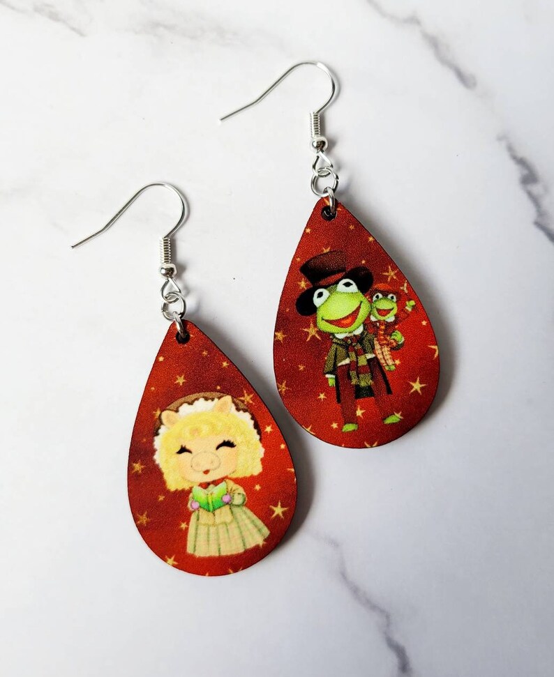Muppets Christmas Carol Inspired Earrings / Disney Inspired - Etsy