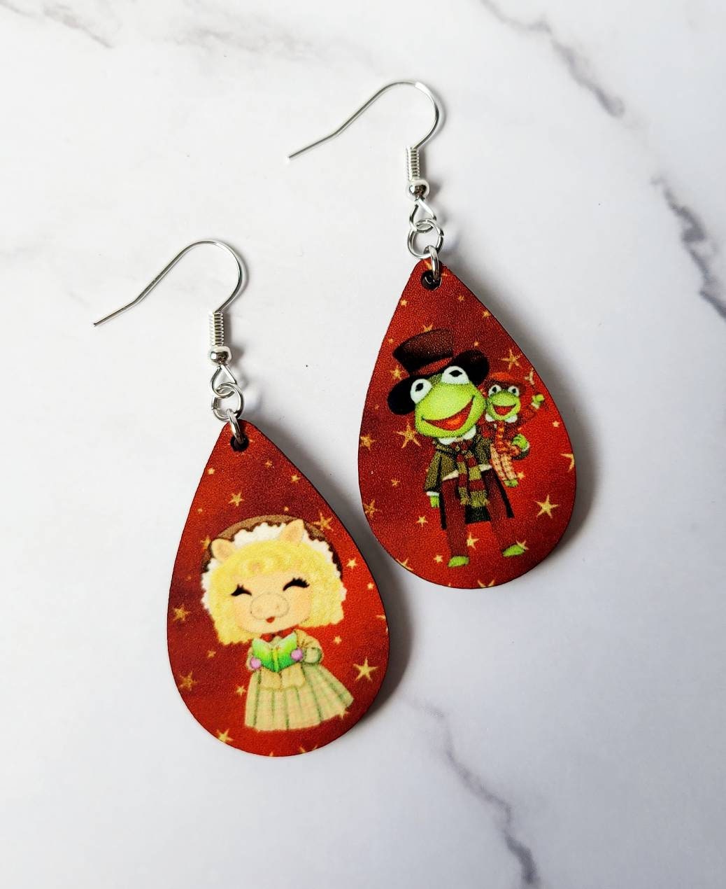 Muppets Christmas Carol Inspired Earrings / Disney Inspired - Etsy