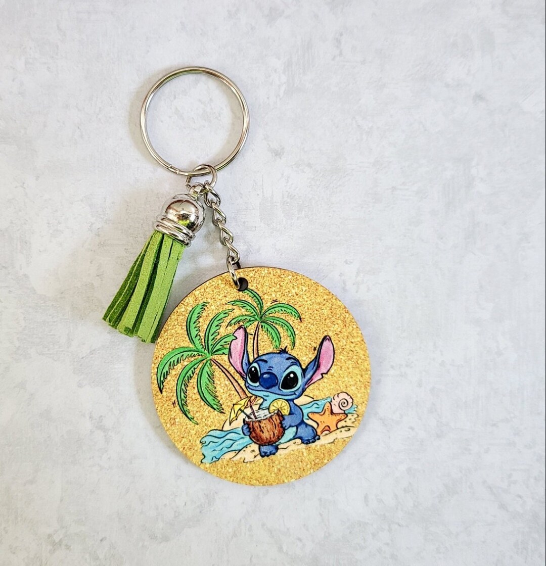 Disney Inspired Keychain / Stitch Keychain / Lilo and Stitch / Gifts ...