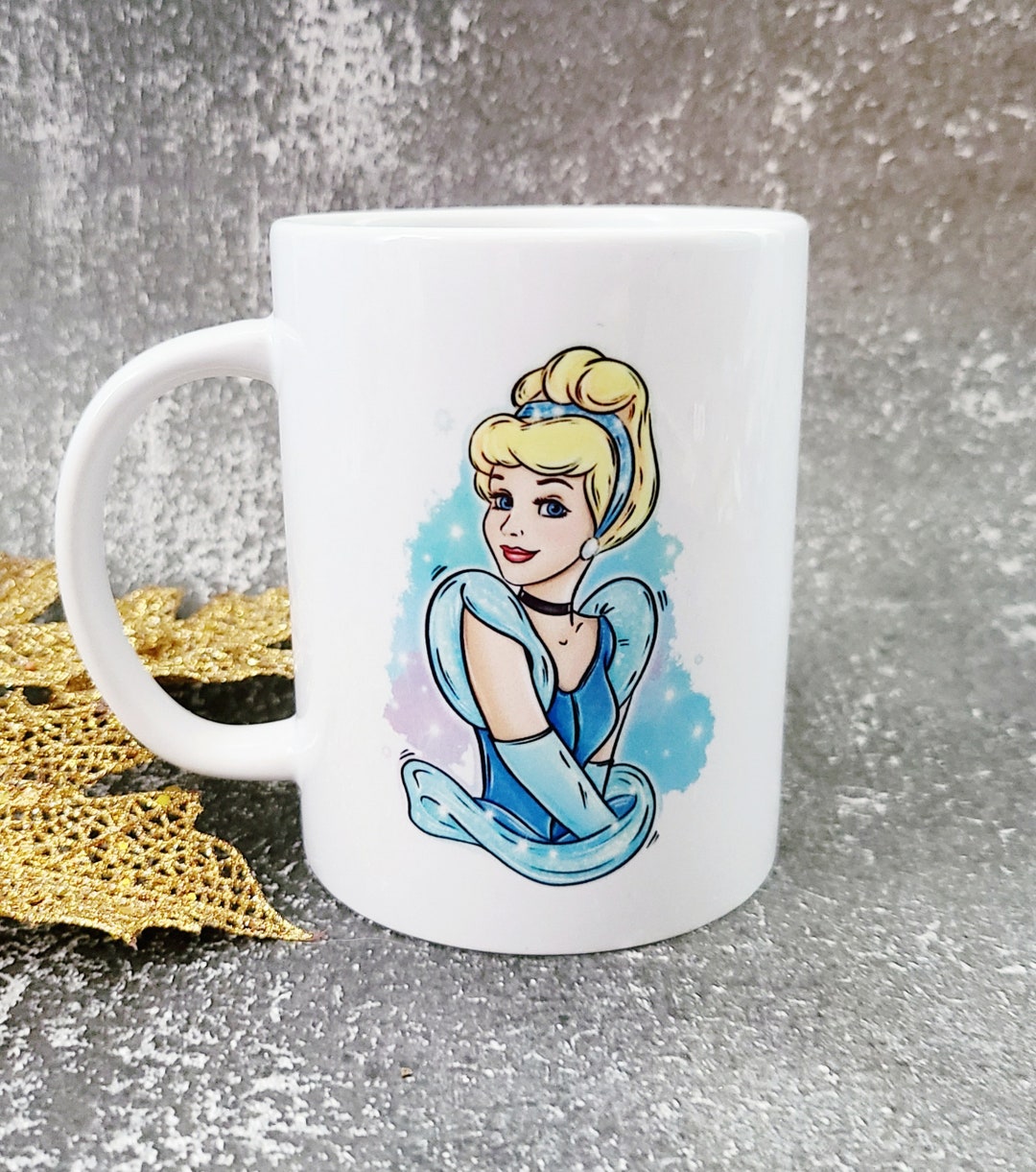 Cinderella Inspired Coffee Mug / Disney Princess Inspired Mug ...