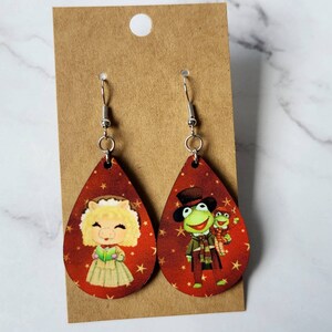Muppets Christmas Carol Inspired Earrings / Disney Inspired - Etsy