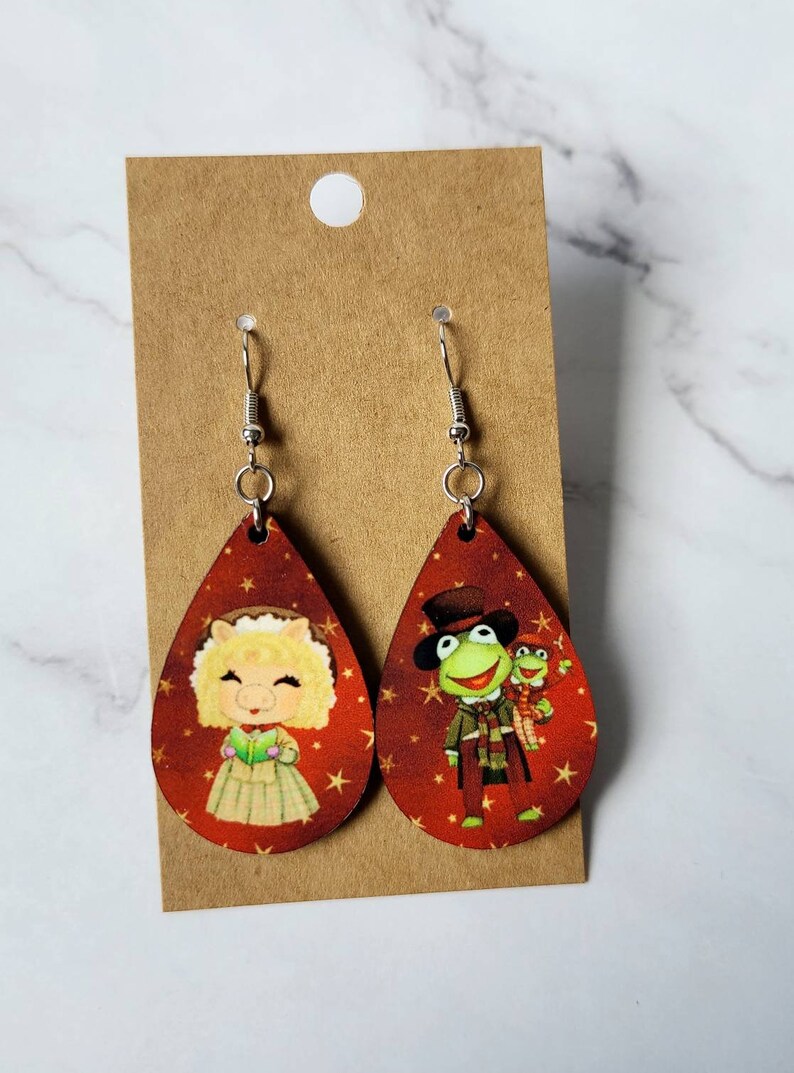 Muppets Christmas Carol Inspired Earrings / Disney Inspired - Etsy