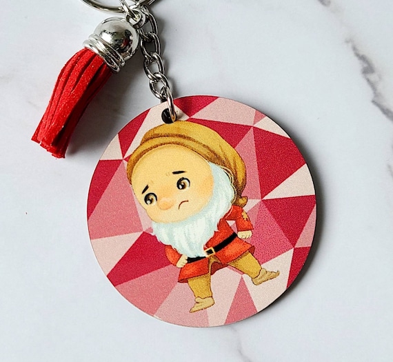 Seven Dwarfs Keychain / Disney Inspired Keychain / Snow White - Etsy