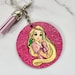 Rapunzel Inspired Keychain / Tangled Inspired Keychain / Bag - Etsy