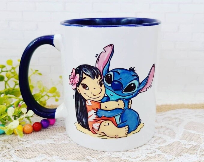 Lilo and Stitch Inspired Coffee Mug / Disney Inspired Coffee - Etsy